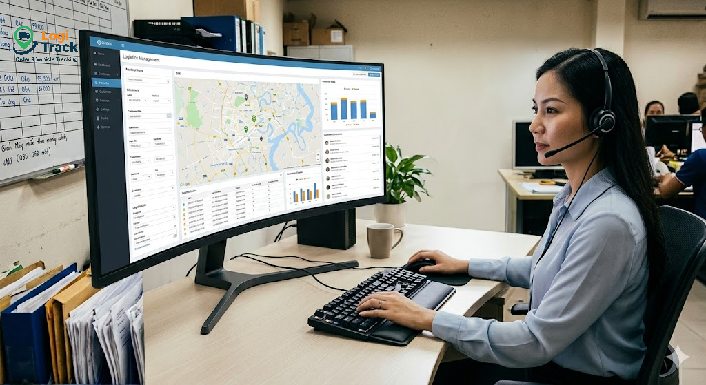 Phần mềm vận tải logistics cho công ty giao nhận và vận chuyển hàng hóa